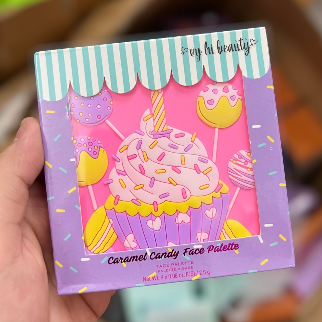 Bảng má Revolution Beauty Birthday Cake Face Palette – Vy Hí Beauty