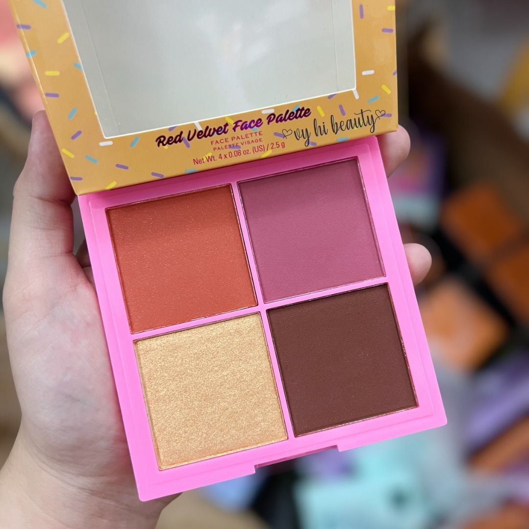 Bảng má Revolution Beauty Birthday Cake Face Palette – Vy Hí Beauty