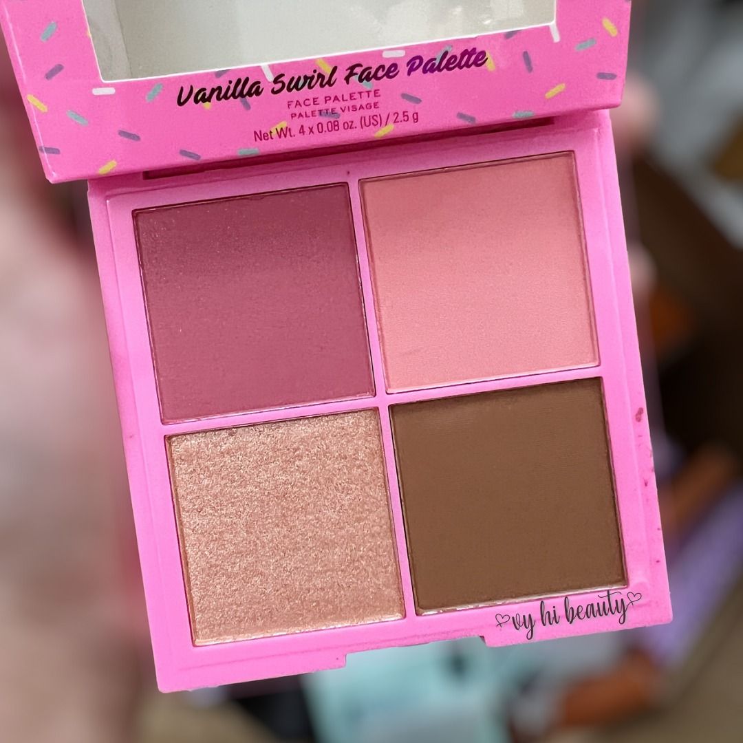 Bảng má Revolution Beauty Birthday Cake Face Palette – Vy Hí Beauty