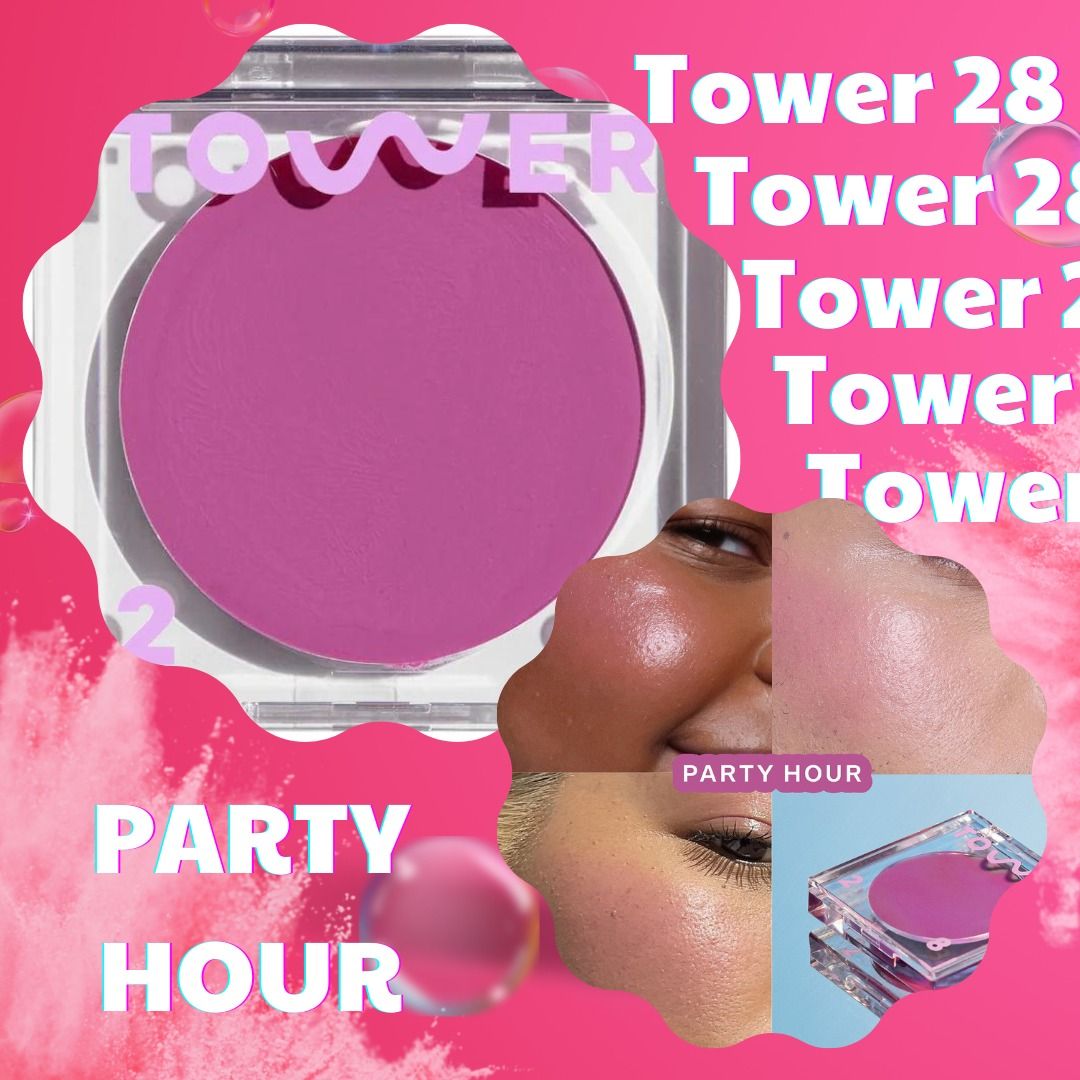 Má kem Tower 28 Beach Please Luminous Tinted Balm 4.5gr – Vy Hí Beauty