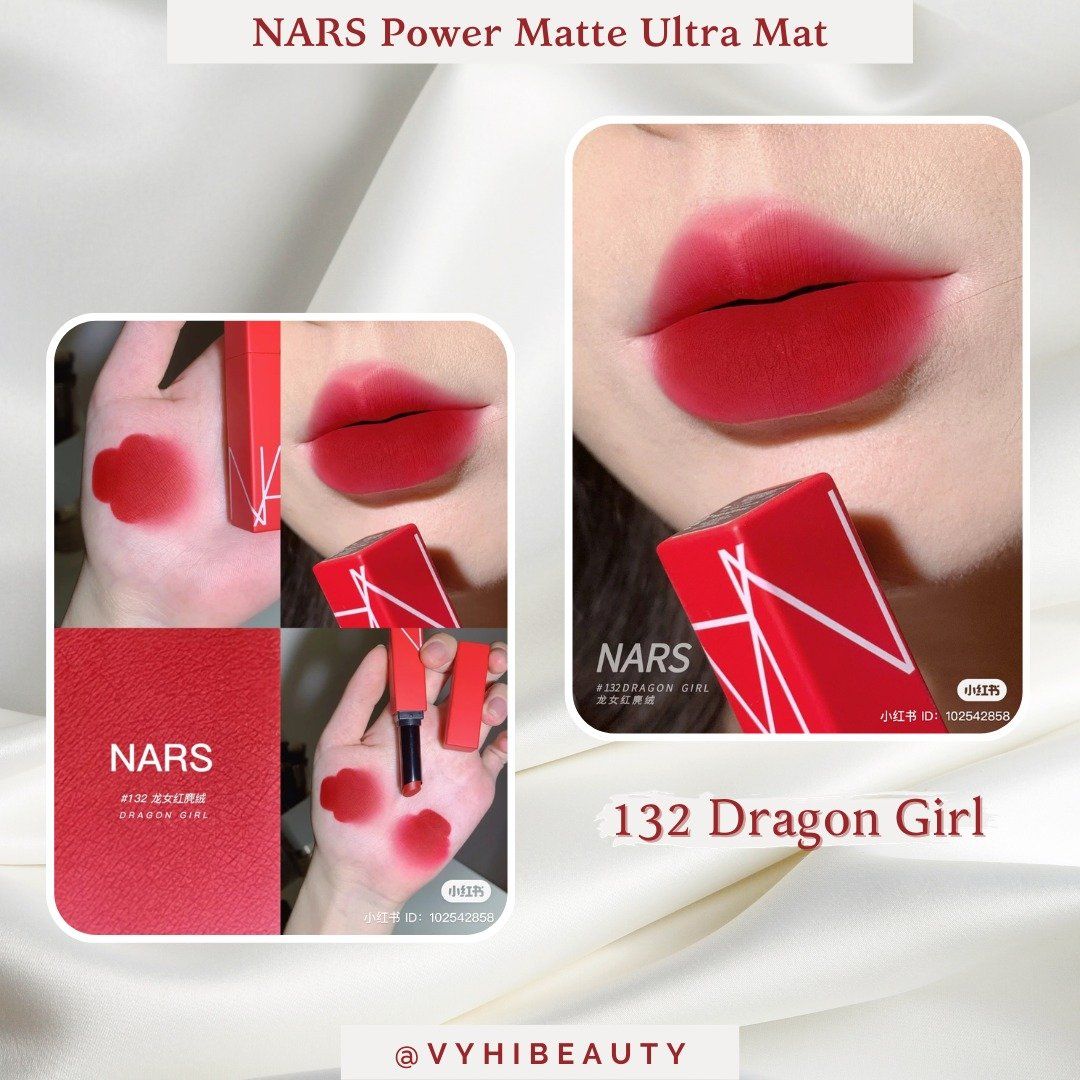 Son thỏi Nars Power Matte Lipsticks Ultra Mat màu mới nhất năm 2022 – Vy Hí Beauty
