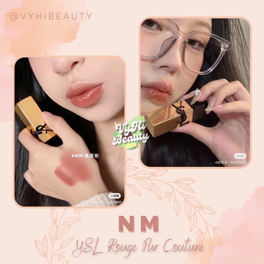 Son thỏi YSL Rouge Pur Couture The Bold mini 0.8g – Vy Hí Beauty