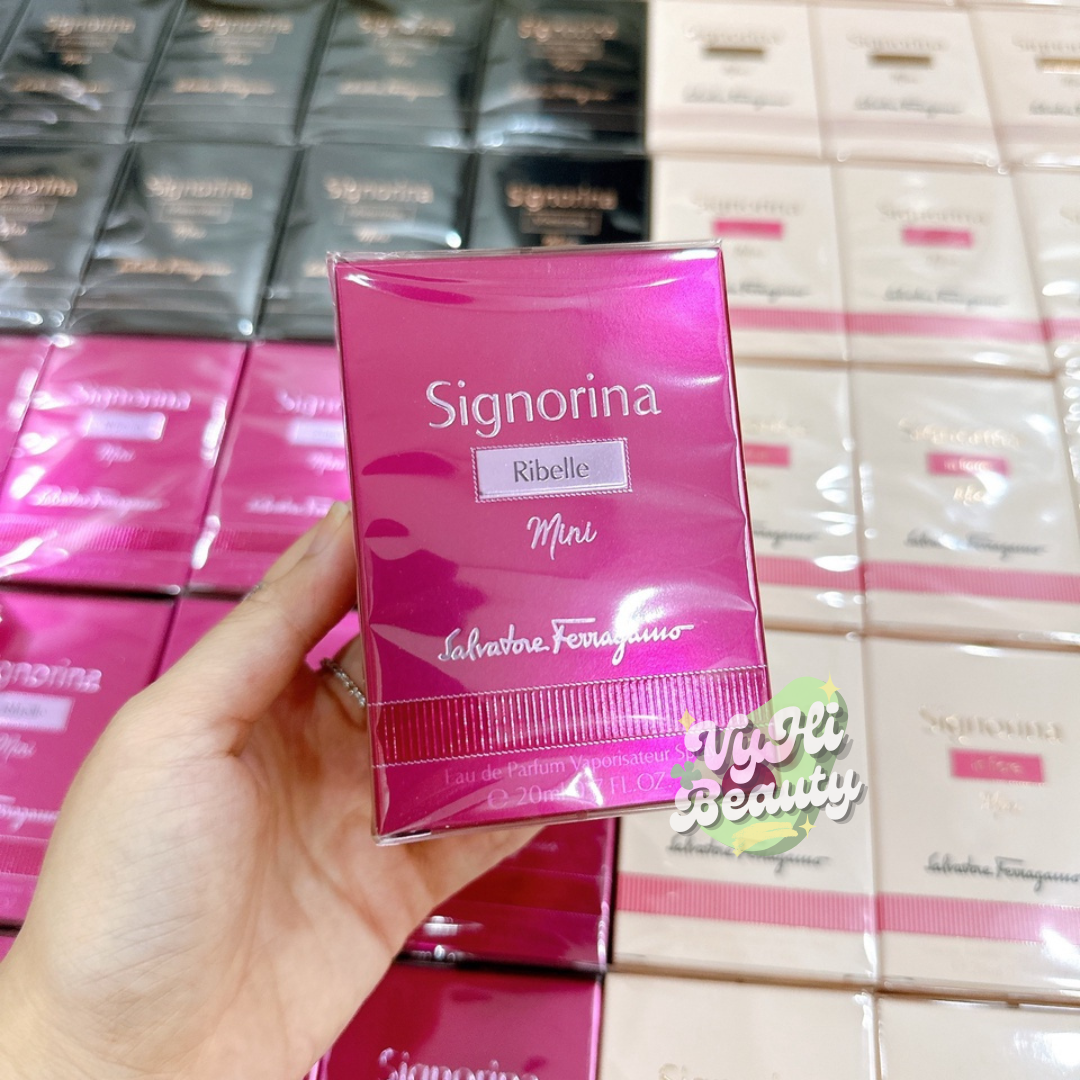 Nước hoa Salvatore Ferragamo Signorina Ribelle EDP 20ml hồng đậm – Vy ...