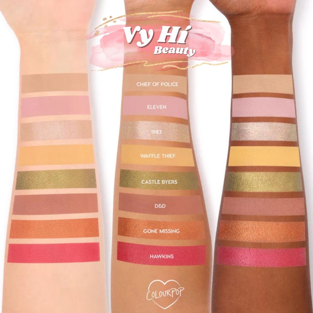 Bảng mắt Colourpop Stranger Things 16 ô – Vy Hí Beauty