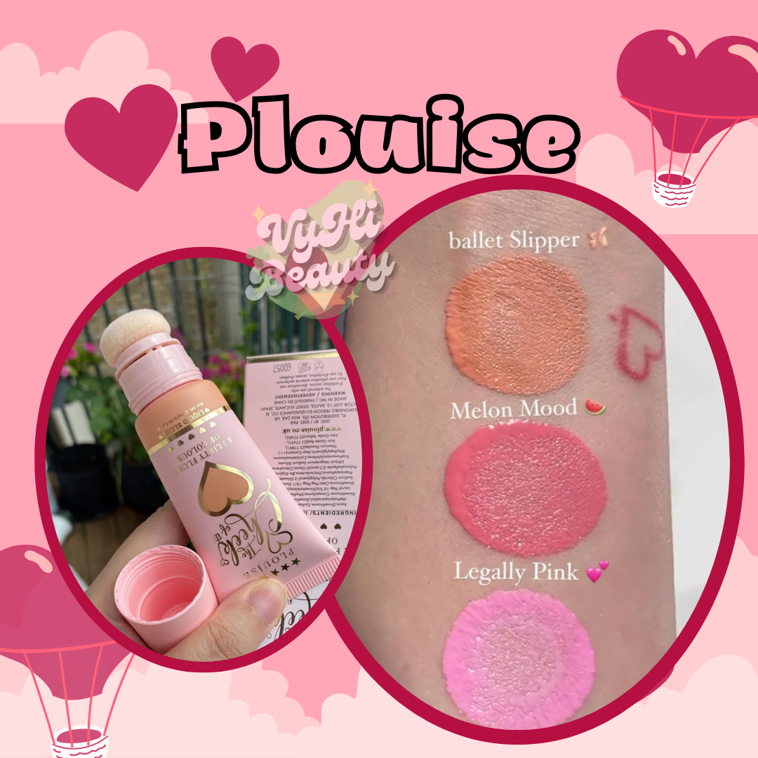 Má kem Plouise The Cheek Of It Liquid Blush – Vy Hí Beauty