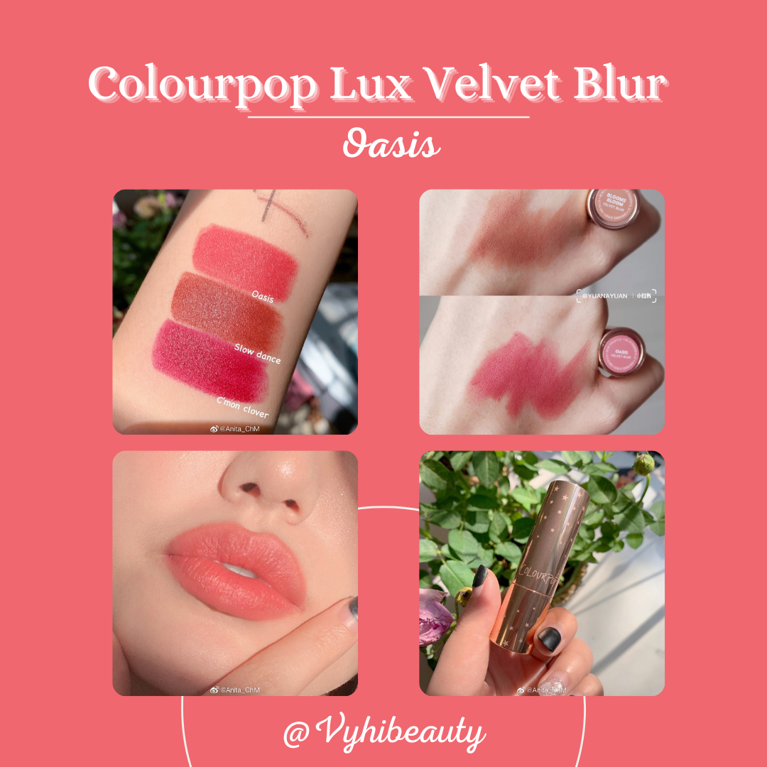 Son thỏi Colourpop Lux Velvet Blur – Vy Hí Beauty
