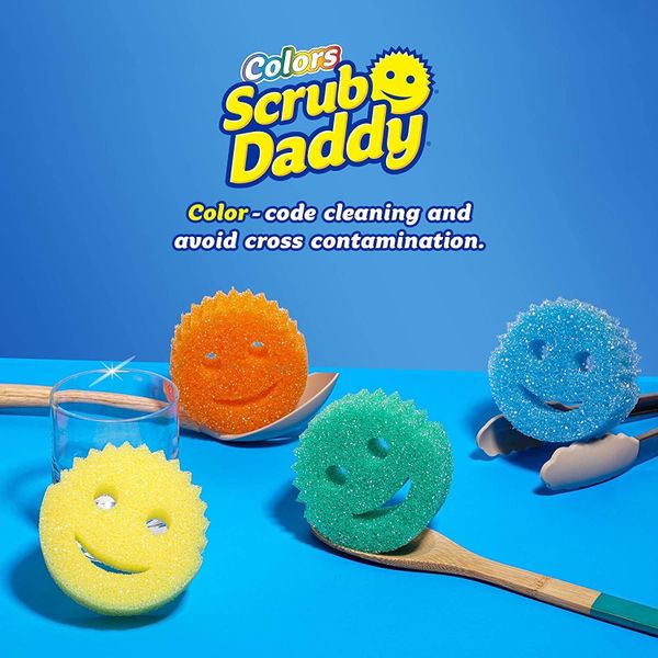 Set mút rửa chén Scrub Daddy 4 miếng – Vy Hí Beauty