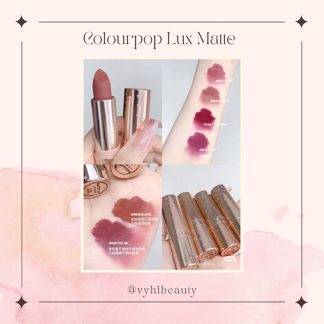 Son thỏi Colourpop Lux Matte – Vy Hí Beauty