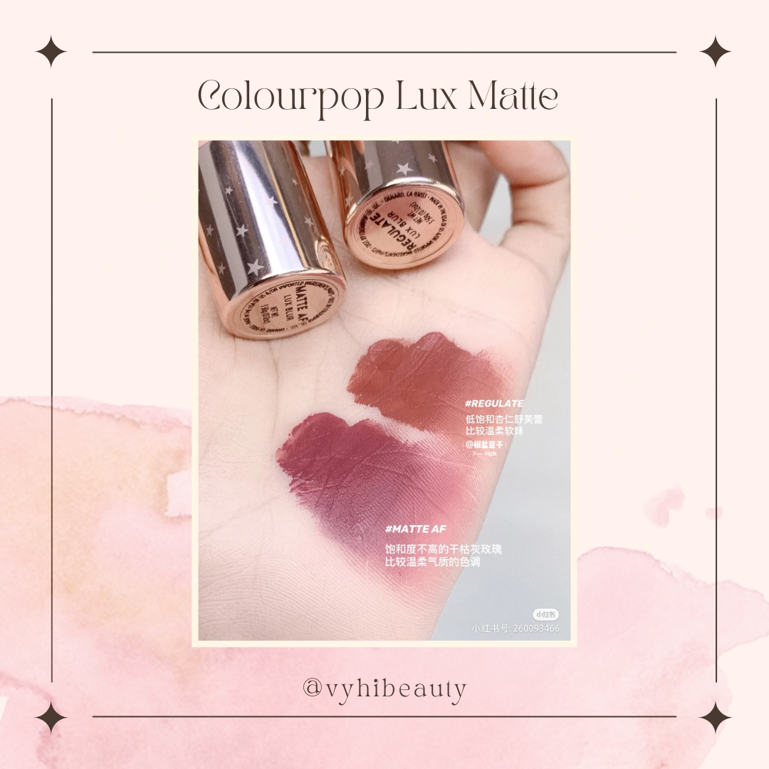 Son thỏi Colourpop Lux Matte – Vy Hí Beauty