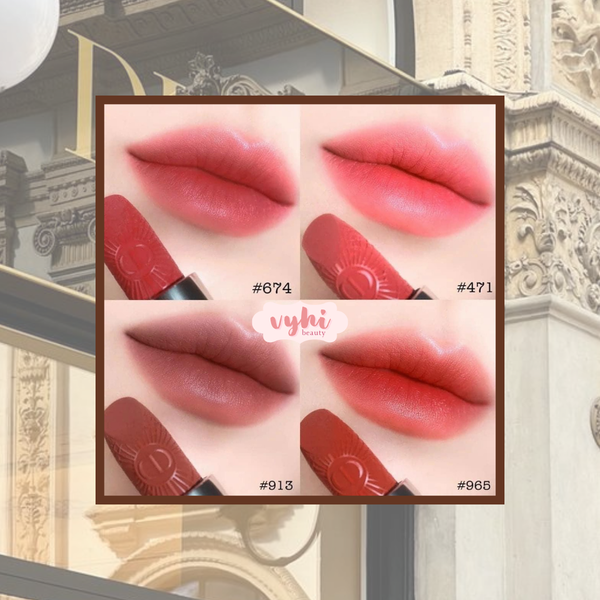 Set son Dior Rouge Minaudiere 3 son mini và 1 son fullsize - full box ...