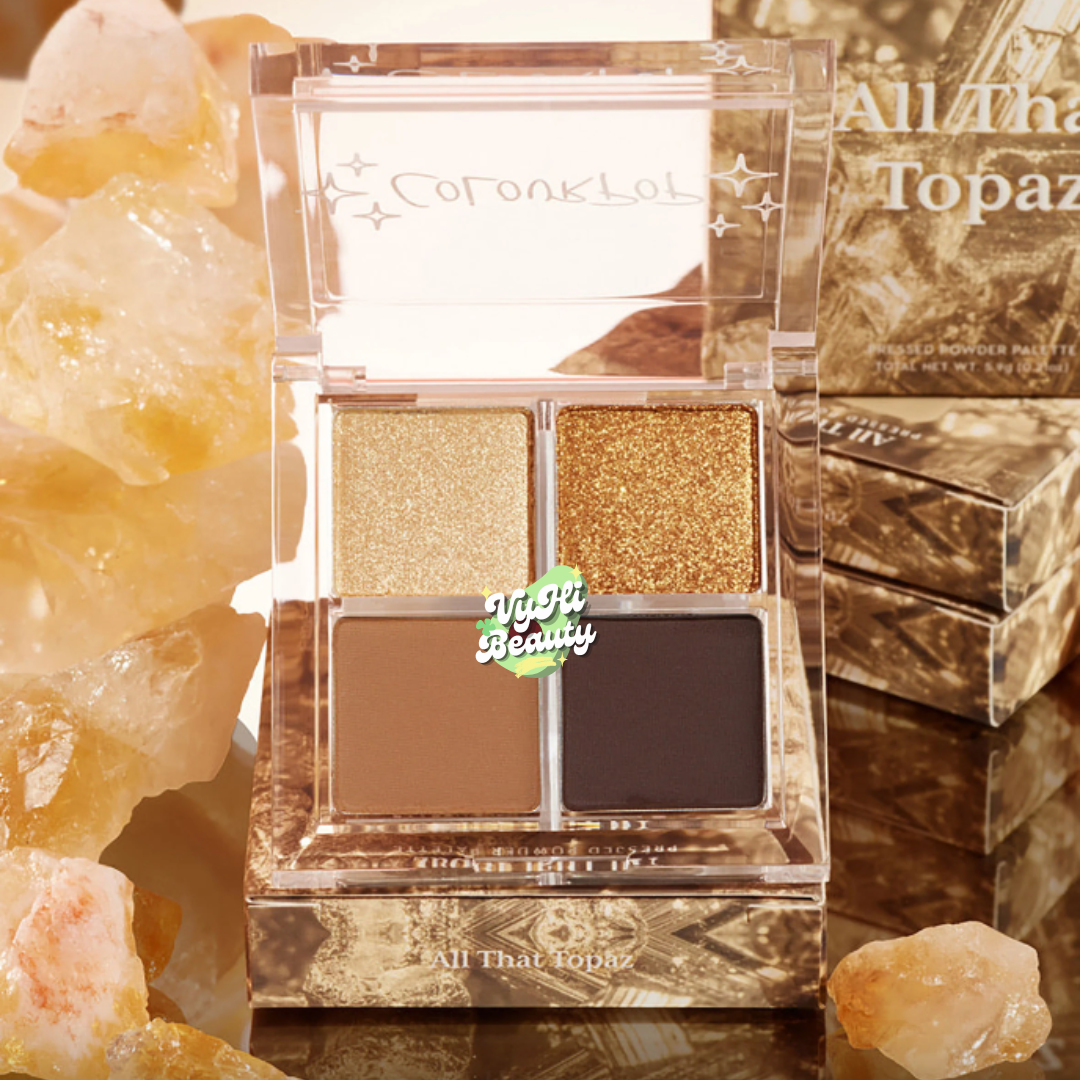 Bảng mắt Colourpop All That Topaz 4 ô – Vy Hí Beauty