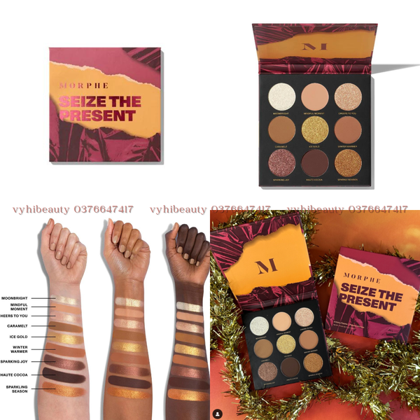 Bảng mắt Morphe Seize The Present 9 ô – Vy Hí Beauty