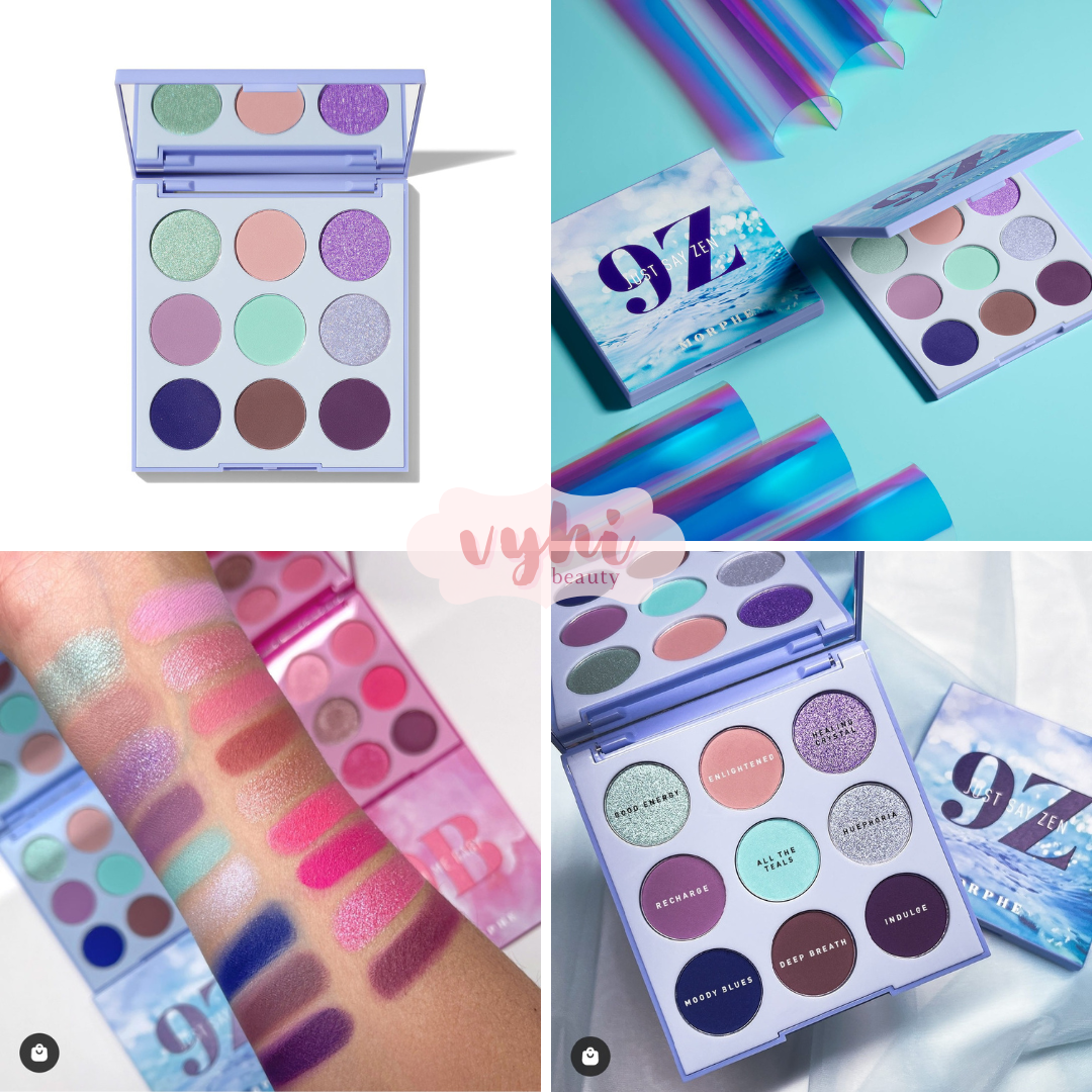 Bảng mắt Morphe 9Z Just say Zen 9 ô – Vy Hí Beauty