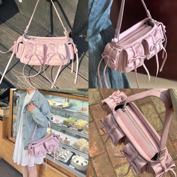 Túi Girls Heart buộc nơ – Vy Hí Beauty