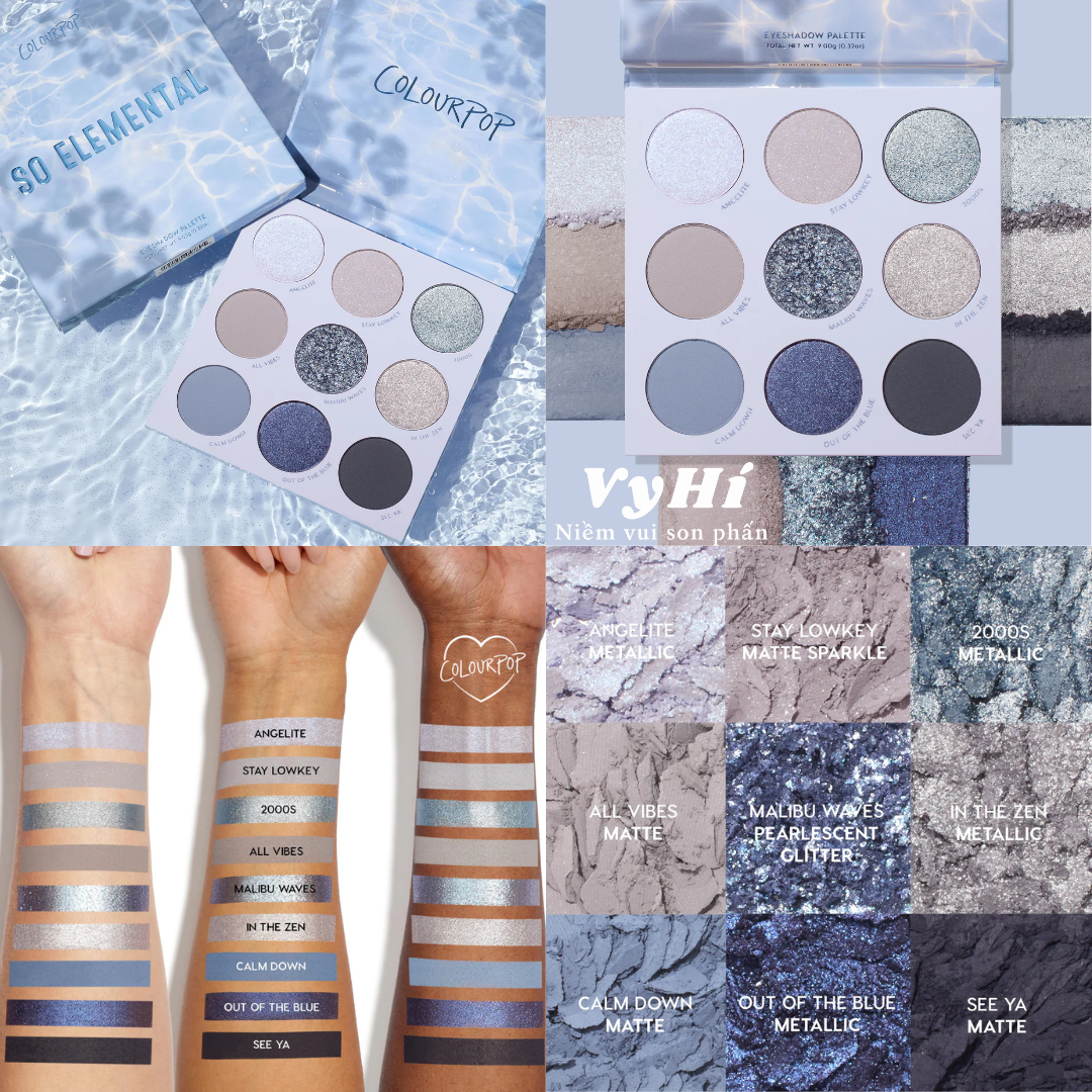 Bảng mắt Colourpop So Elemental 9 ô – Vy Hí Beauty