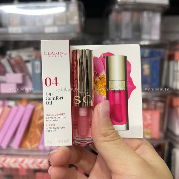 Son dưỡng Clarins Lip Comfort Oil 1.4ml – Vy Hí Beauty