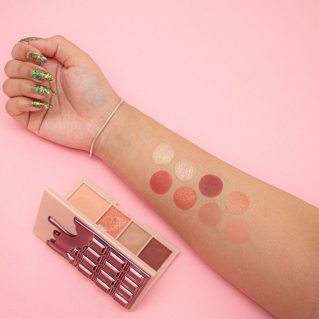 Bảng mắt Revolution Beauty Hazelnut Cream Mini Chocolate 8 ô – Vy Hí Beauty