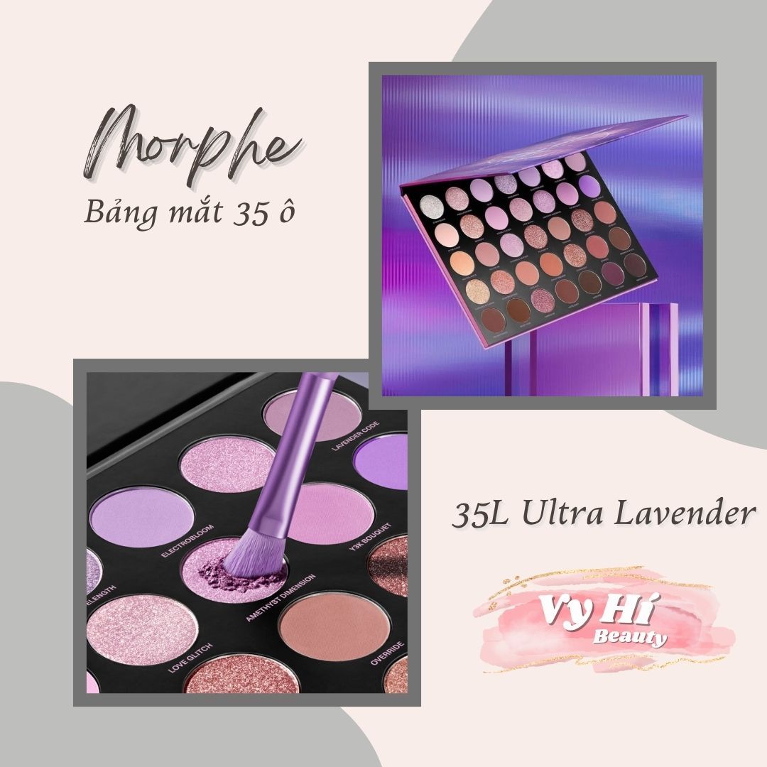 Tổng hợp bảng mắt Morphe 35 ô – Vy Hí Beauty