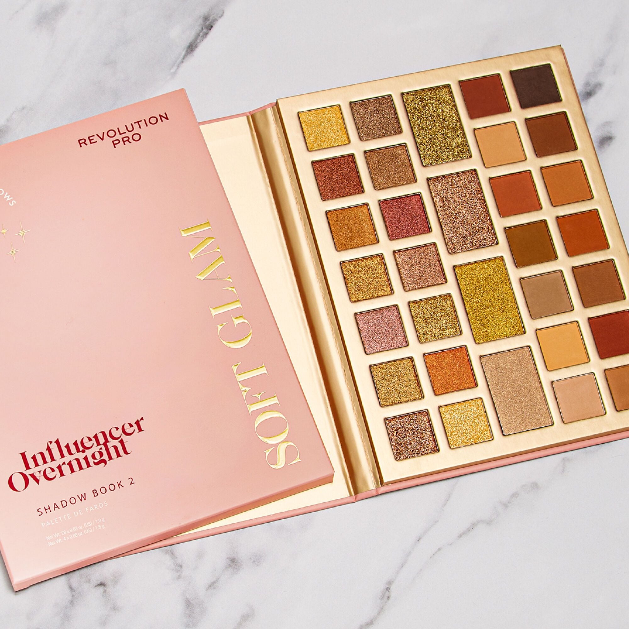 Bảng mắt Revolution Influencer Overnight Shadow Book 2 32 ô – Vy Hí Beauty
