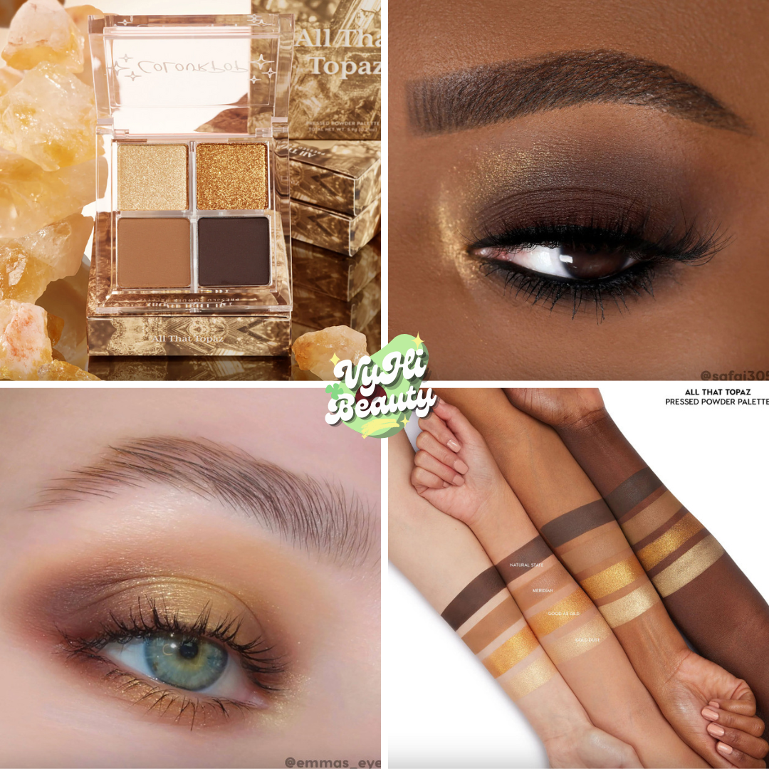 Bảng mắt Colourpop All That Topaz 4 ô – Vy Hí Beauty