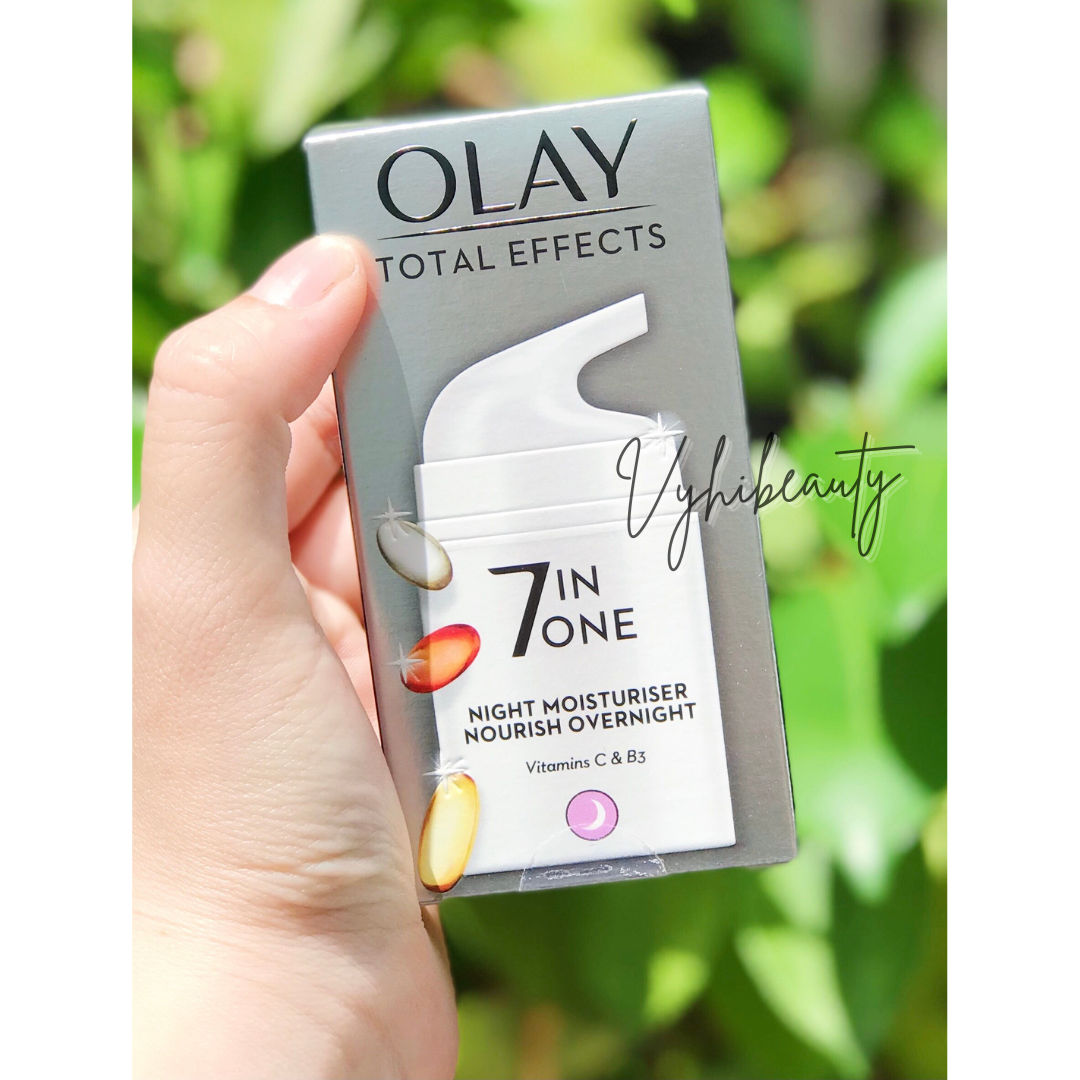 Kem dưỡng da ban đêm Olay 7 in 1 Night Moisturiser – Vy Hí Beauty