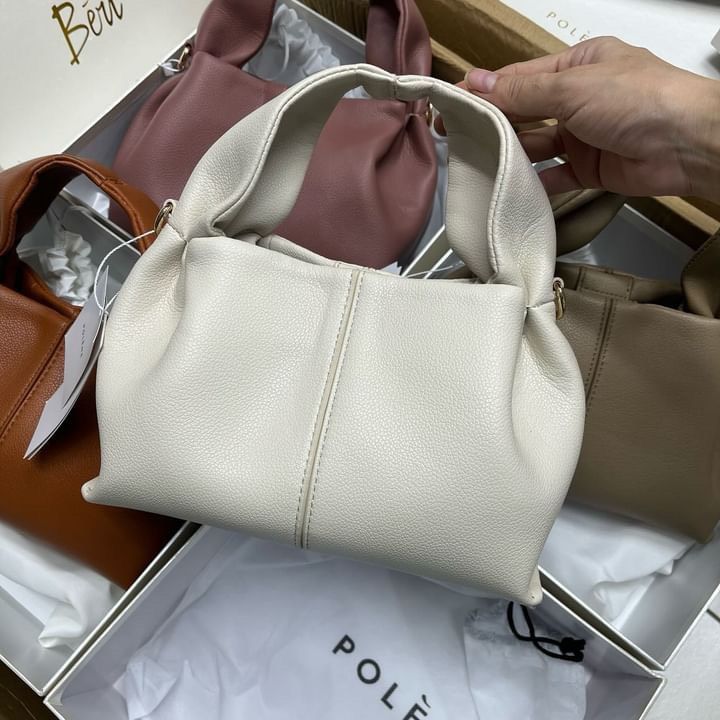 Túi Polene kèm dây đeo chéo full box 22 x 14 x 10 cm – Vy Hí Beauty