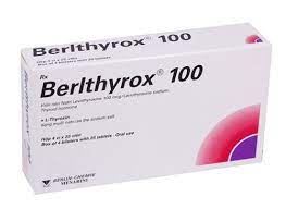 Berlthyrox 100 Hộp 4 vỉ x 25 viên Đức – Vicpharma