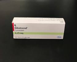 Dilatrend 6.25 Hộp 3 vỉ ROCHE – Vicpharma