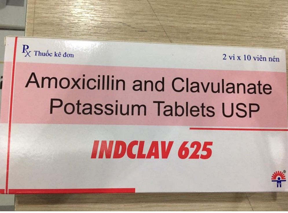 Indclav 625 ( Aug 625 Ấn) hộp 2 vỉ Ấn Độ – Vicpharma