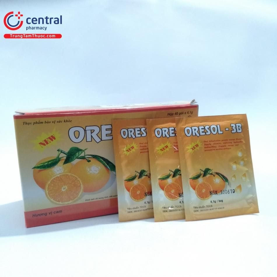 Oresol 3B Hộp 40 gói Á Châu – Vicpharma