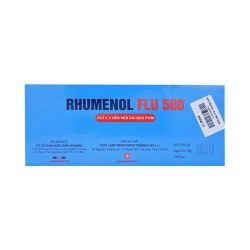 Rhumenol Flu 500 Hộp 25 vỉ x 4 viên TENAMYD – Vicpharma