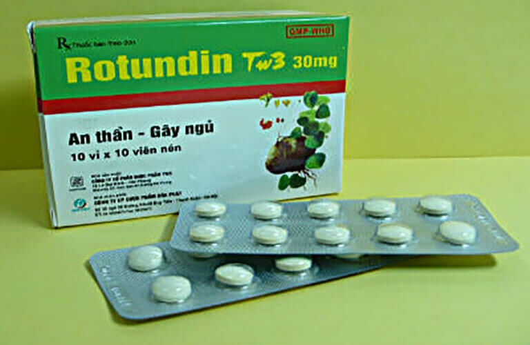 Rotundin 30 Hộp 10 vỉ TW3 – Vicpharma