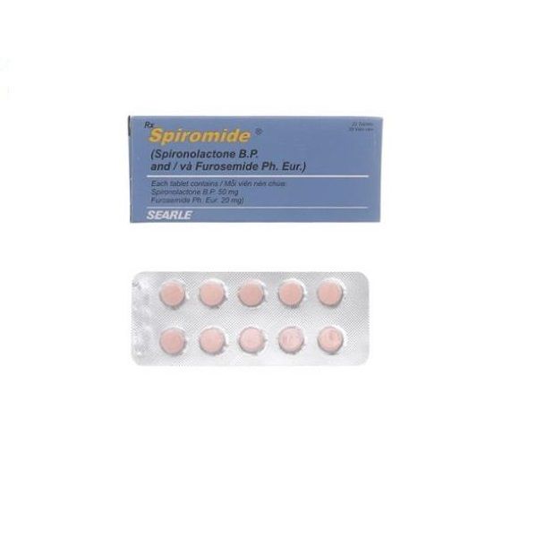 Spiromide Hộp 2 vỉ x 10 viên Pakistan – Vicpharma