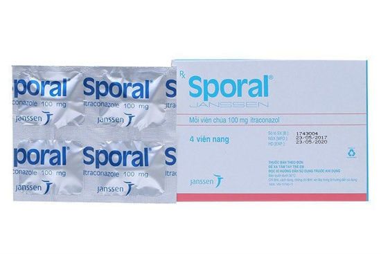 Sporal 100 Hộp 4 viên Janssen – Vicpharma