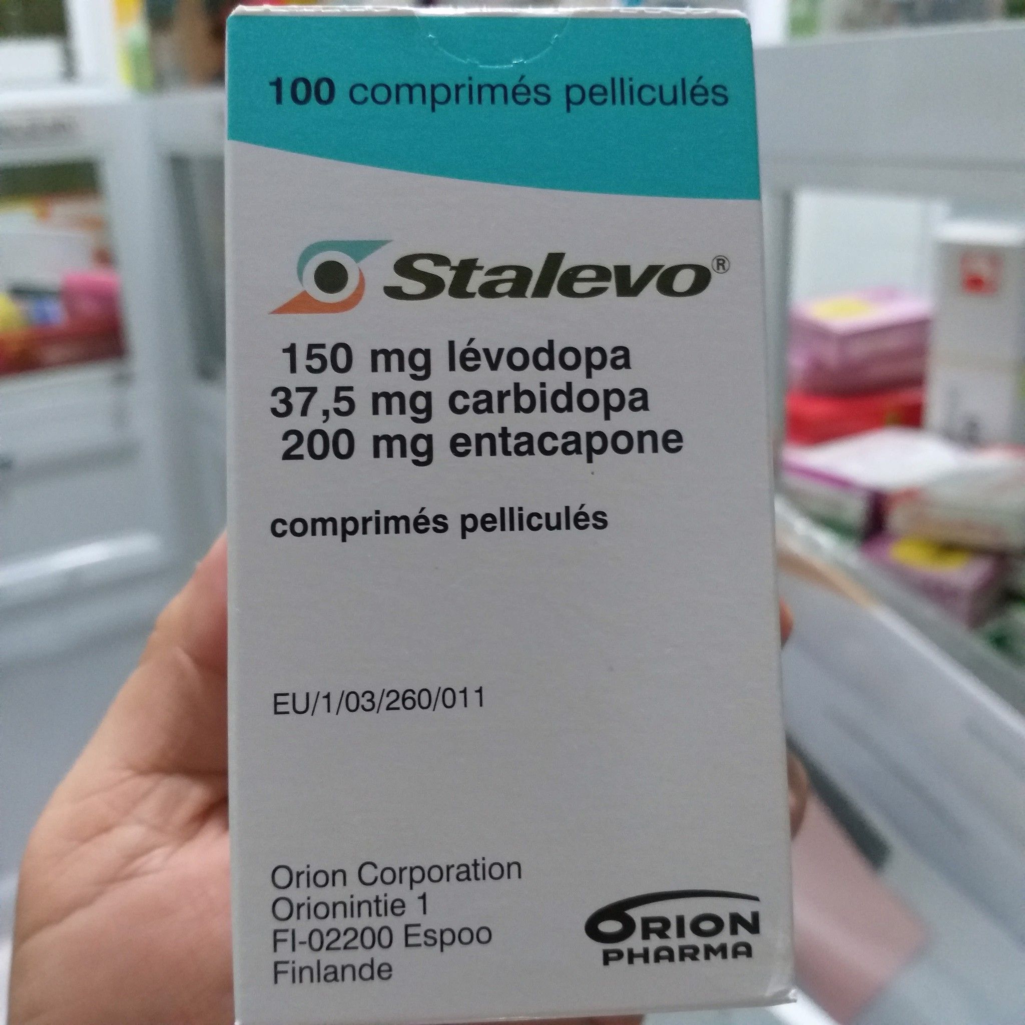 Stalevo 150 lọ 100 viên – Vicpharma