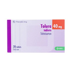 Tolura 40Mg Telmisartan Hộp 4 vỉ x 7 viên Slovenia – Vicpharma