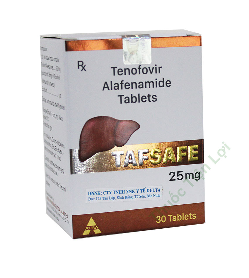 Tafsafe 25mg Hộp 30 viên – Vicpharma