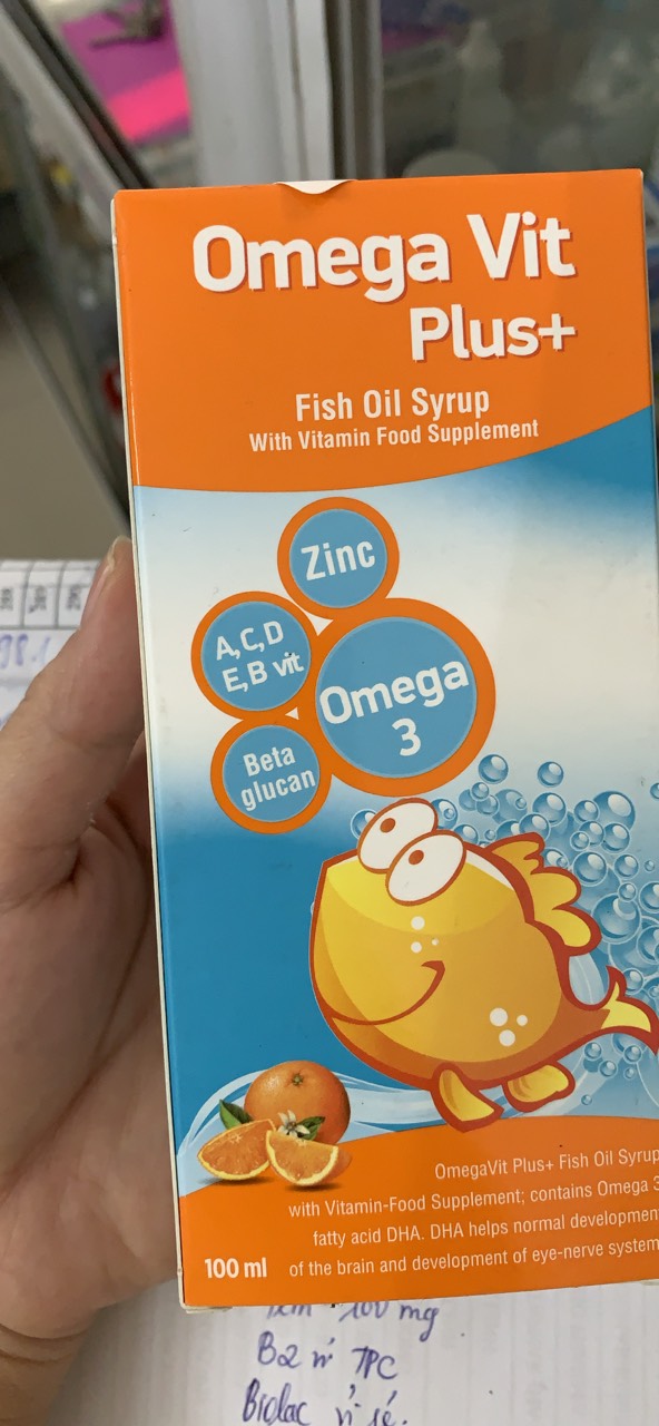 Omega vit plus+ chai 100ml Botafarma – Vicpharma