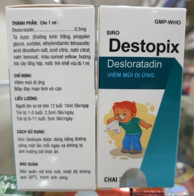 Destopix chai 30ml – Vicpharma