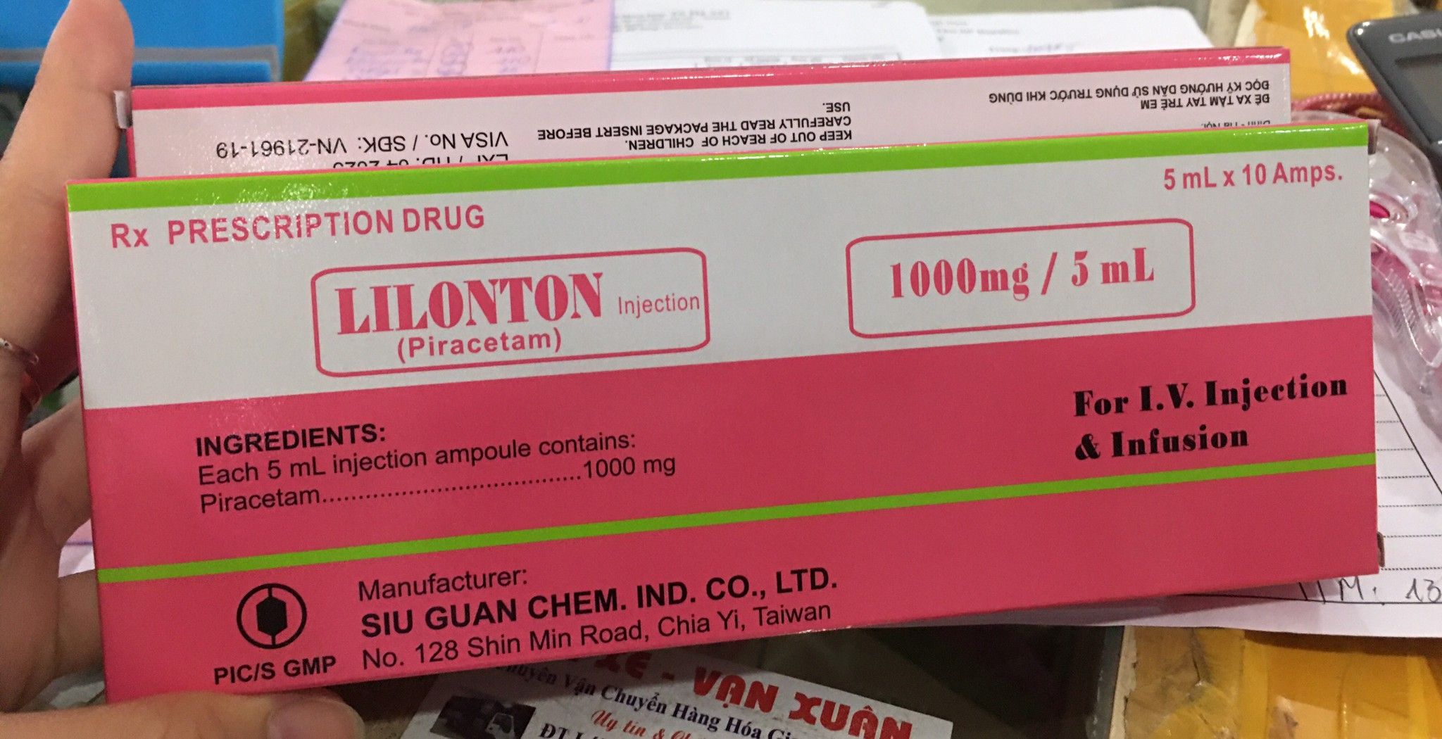 Lilonton 1000/5Hộp 10 ống TQ – Vicpharma