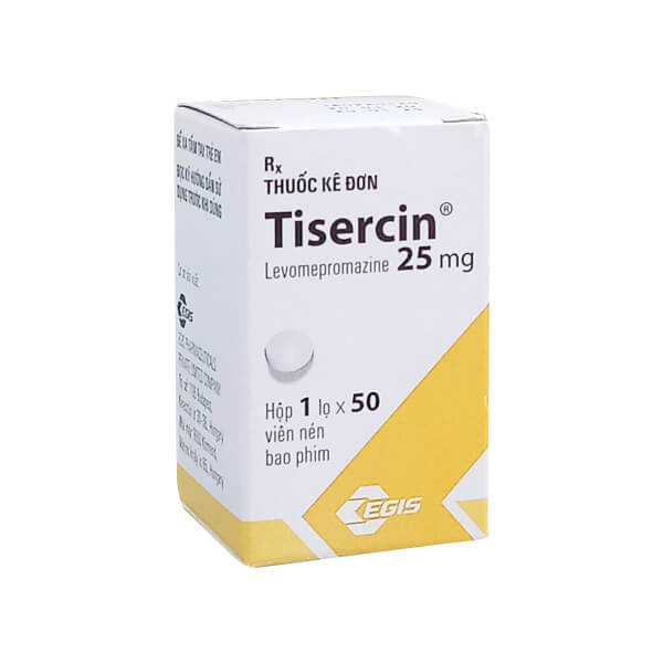 Tisercin 25mg lọ 50 viên Hunggari – Vicpharma