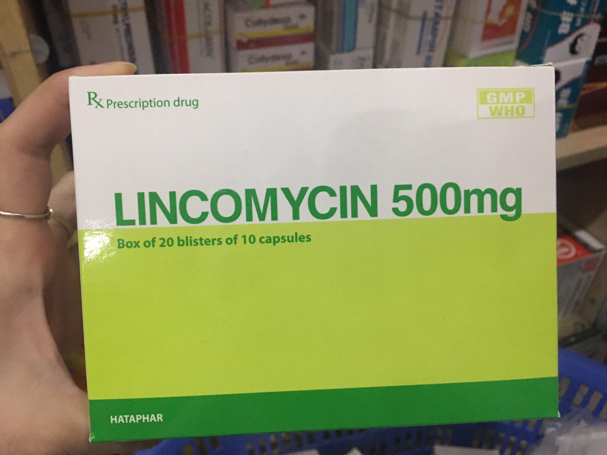 Lincomycin 500 hộp 20 vỉ Hà Tây – Vicpharma