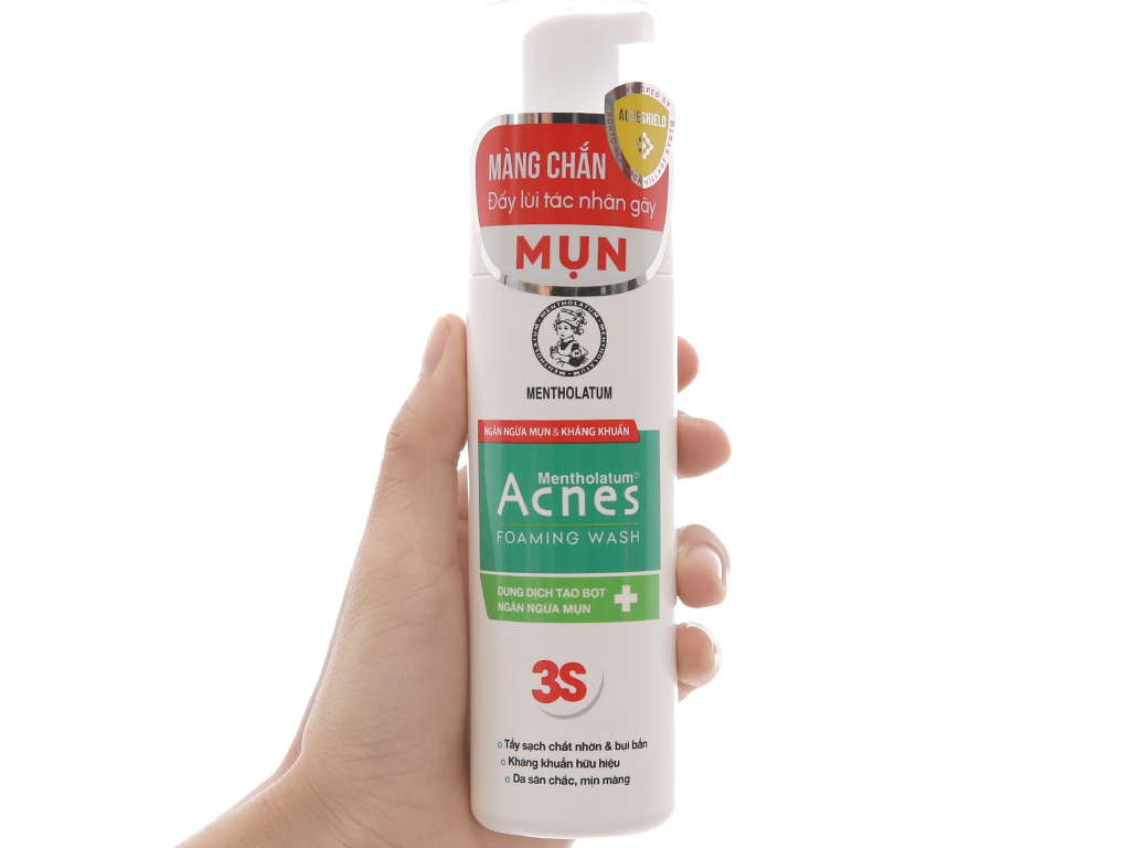 SRM Acnes tạo bọt chai 150ml – Vicpharma