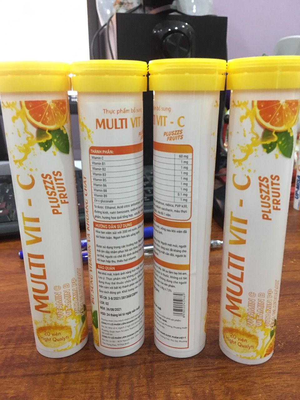 Sủi Multivit - C tuýp 20 viên – Vicpharma