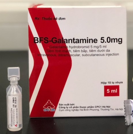Galantamine tiêm hộp 10 lọ PCC1 – Vicpharma