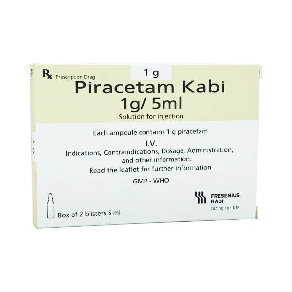 Piracetam kabi tiêm 1g/5ml – Vicpharma