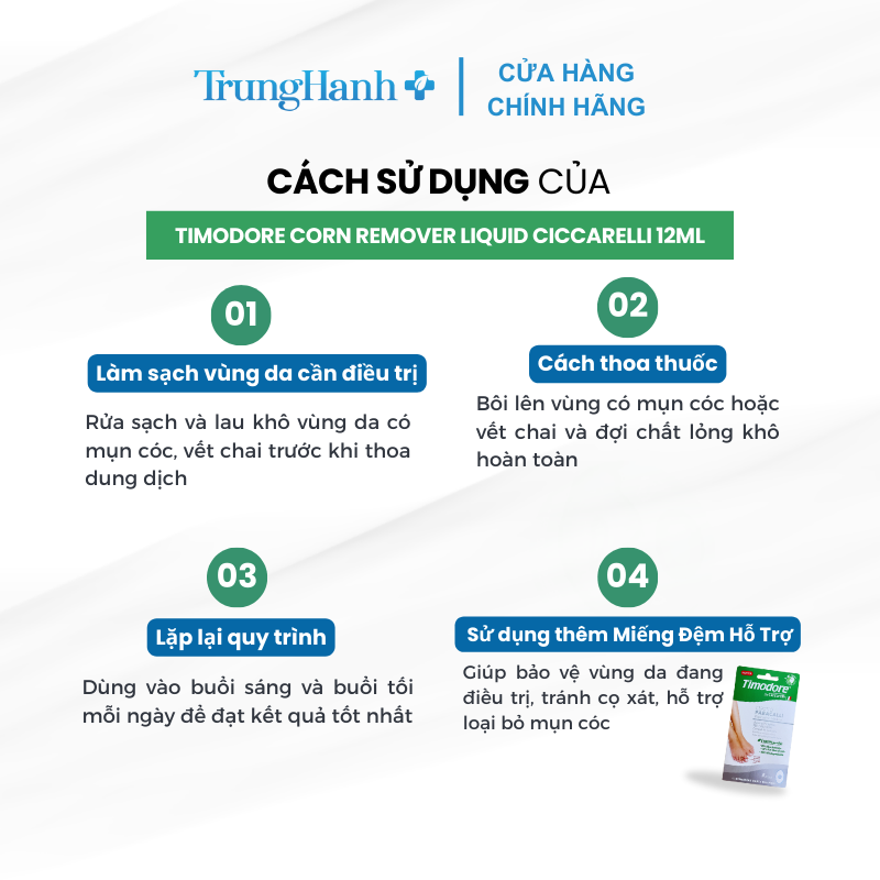 Dung dịch trị mụn cóc -Timodore Callifugo Ciccarelli 12ml - TRUNG HẠNH ...
