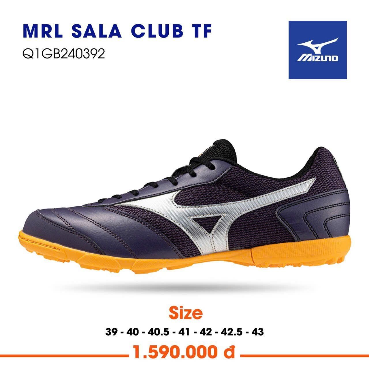Mizuno MRL Sala Club đế TF - Giày Bóng Đá Chính Hãng – AnyTime Soccer