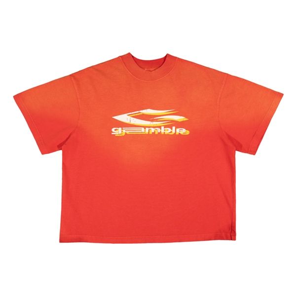 G GOTHIC TEE / BRICK – GAMBLE WORLDWIDE