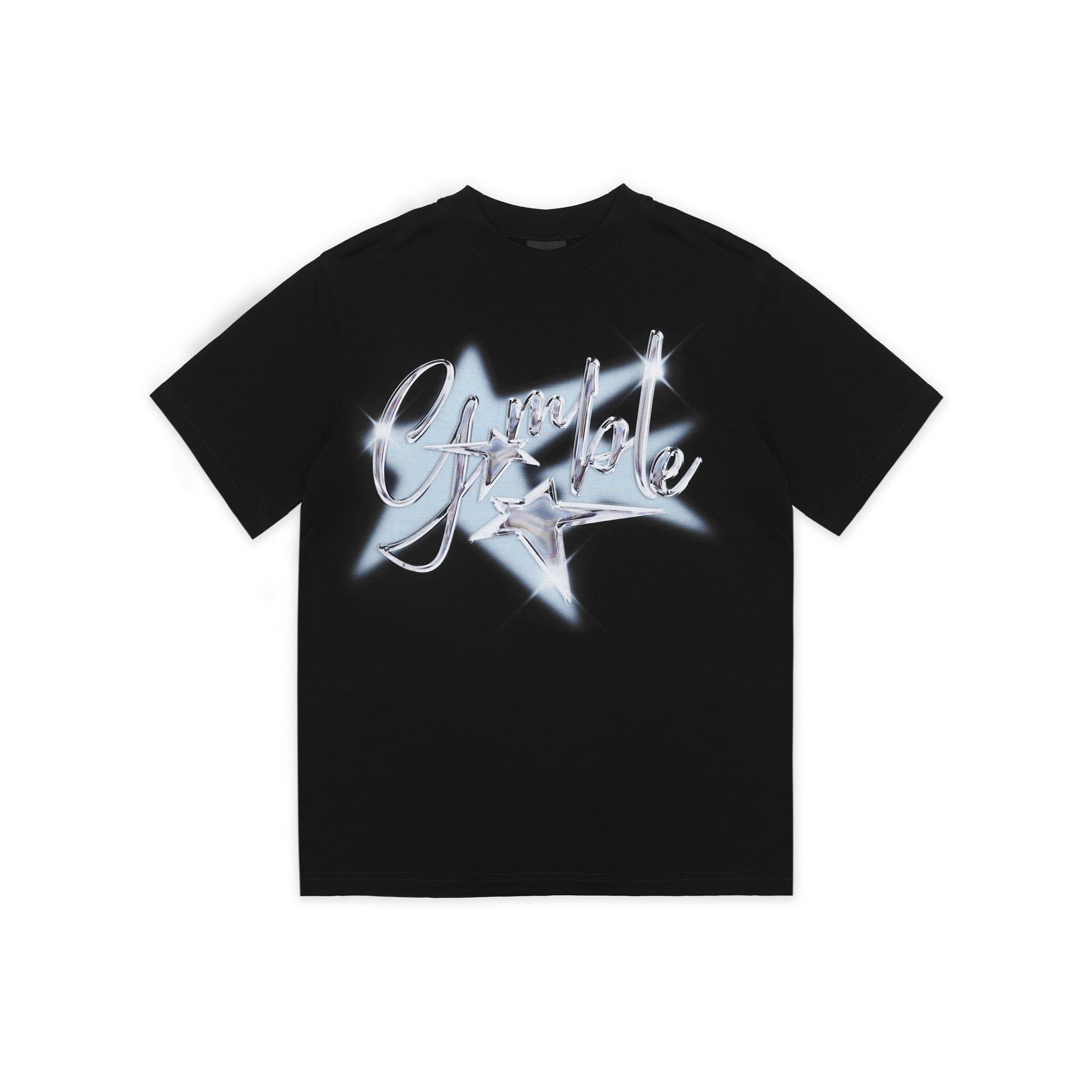 CHROME TEE / BLACK – GAMBLE WORLDWIDE